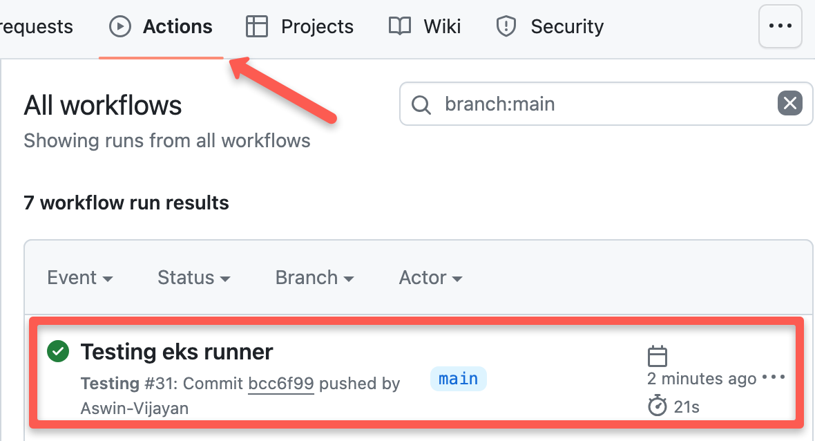 How To Setup Github Actions Runner On Aws Eks Cluster Self Hosted 9592