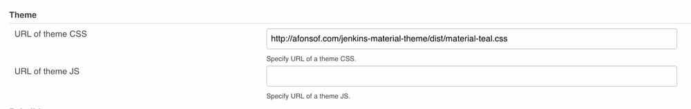 How to Setup Custom UI Theme For Jenkins - Custom Materialized CSS