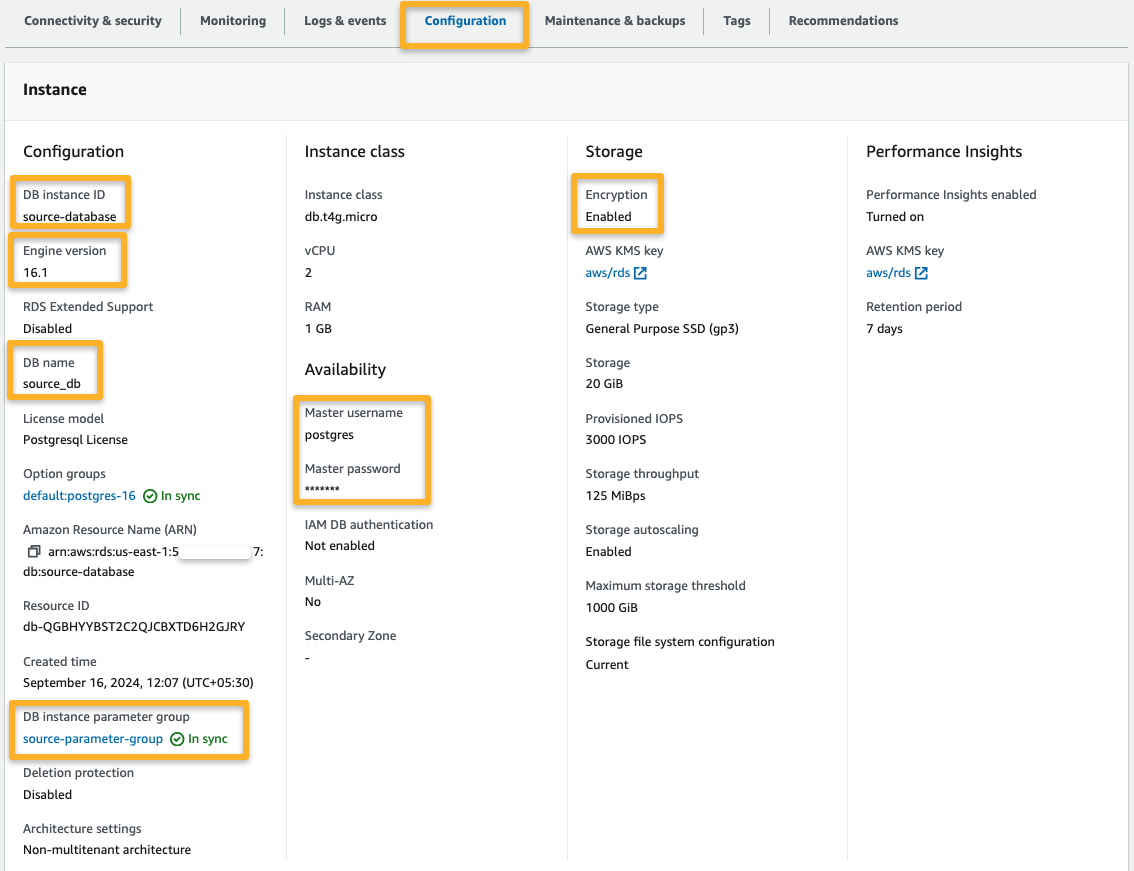 AWS RDS Cross Account data Migration Using AWS DMS