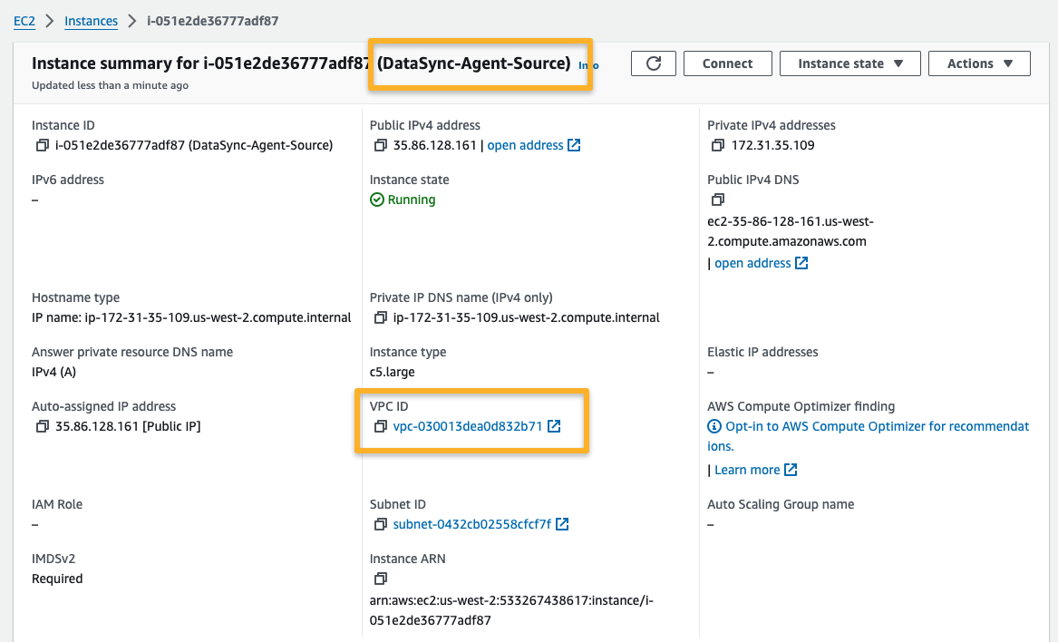 Transfer Efs Data Between Aws Accounts Using Aws Datasync