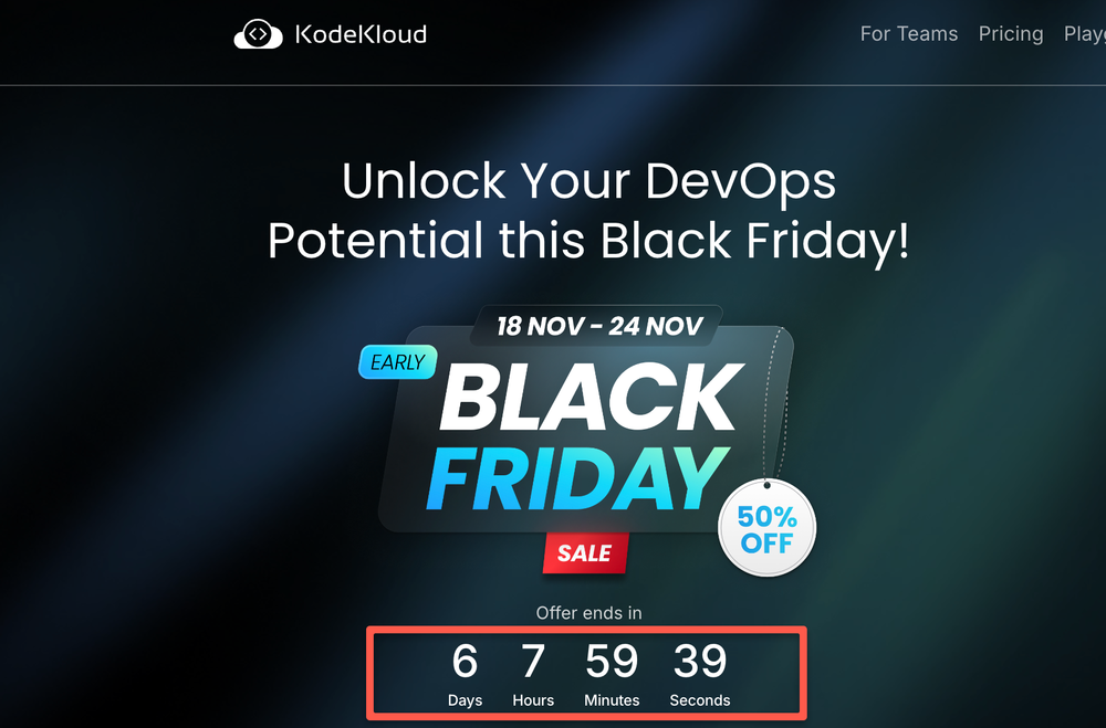 [50% OFF] KodeKloud Coupons and Promotions for 2025