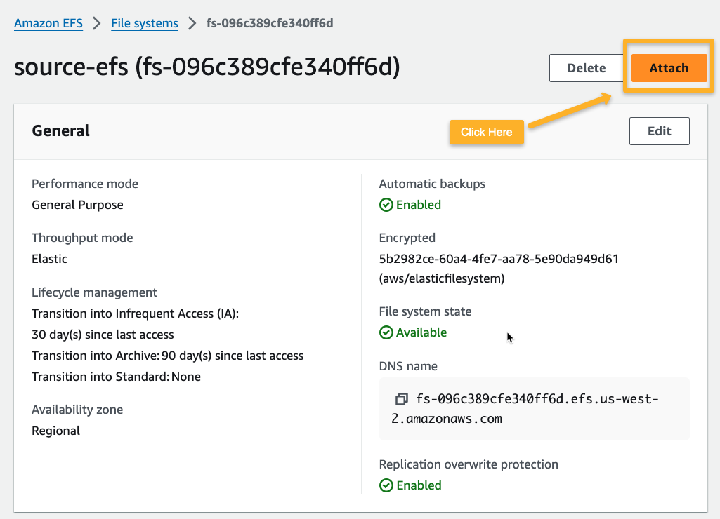 Transfer EFS data between AWS Accounts Using AWS DataSync Transfer EFS data between AWS Accounts Using AWS DataSync