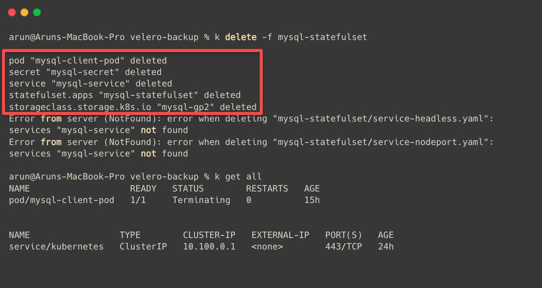 How To Backup and Restore EKS Cluster Using Velero