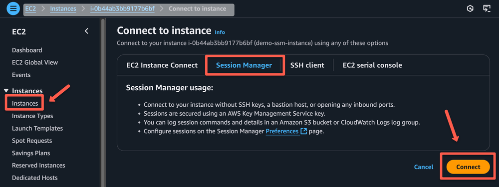 How To Access A Private EC2 Instance Using AWS SSM?