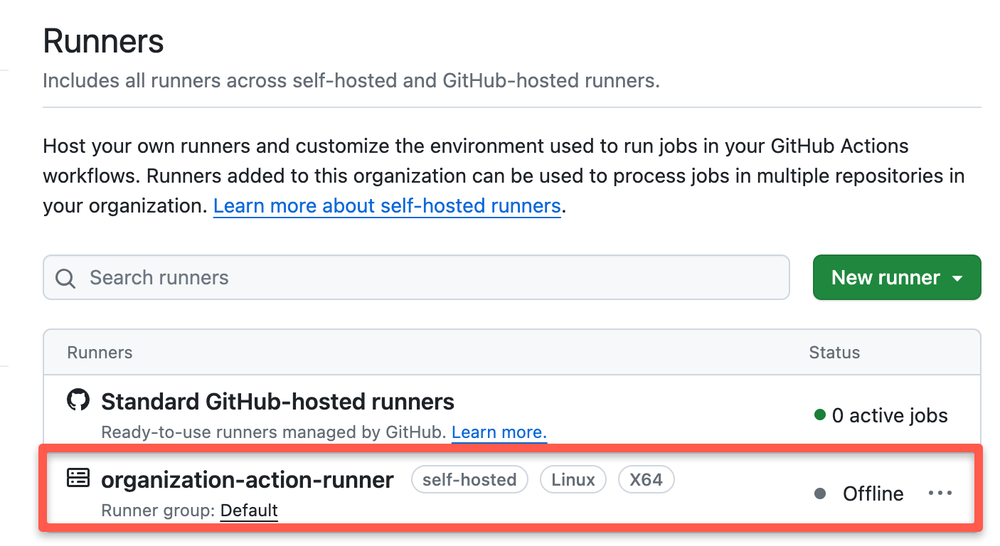 Setup GitHub Actions Self-Hosted Runner On VMs & Containers
