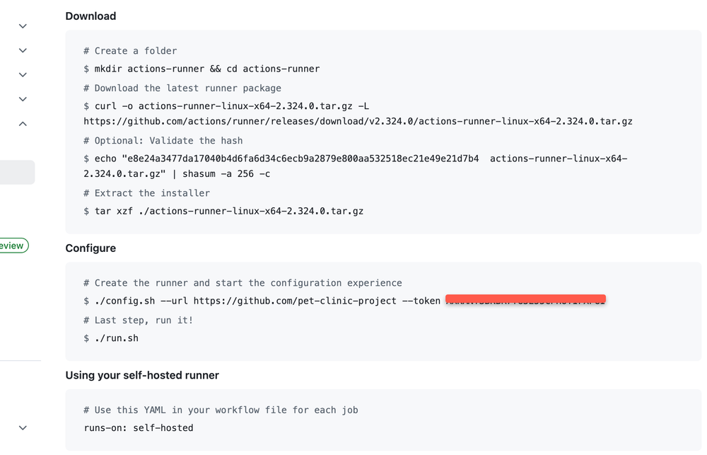Setup GitHub Actions Self-Hosted Runner On VMs & Containers Setup GitHub Actions Self-Hosted Runner On VMs & Containers