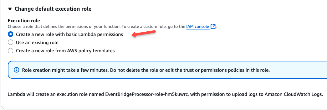 How to Trigger an AWS Lambda Function using an Event Bridge Rule?