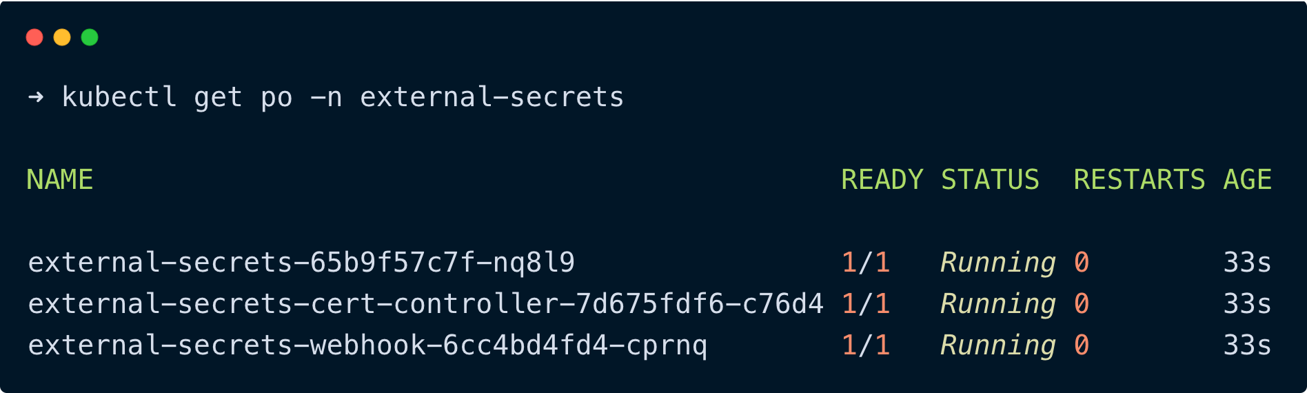 External Secrets Operator Setup for EKS using Secrets Manager External Secrets Operator Setup for EKS using Secrets Manager