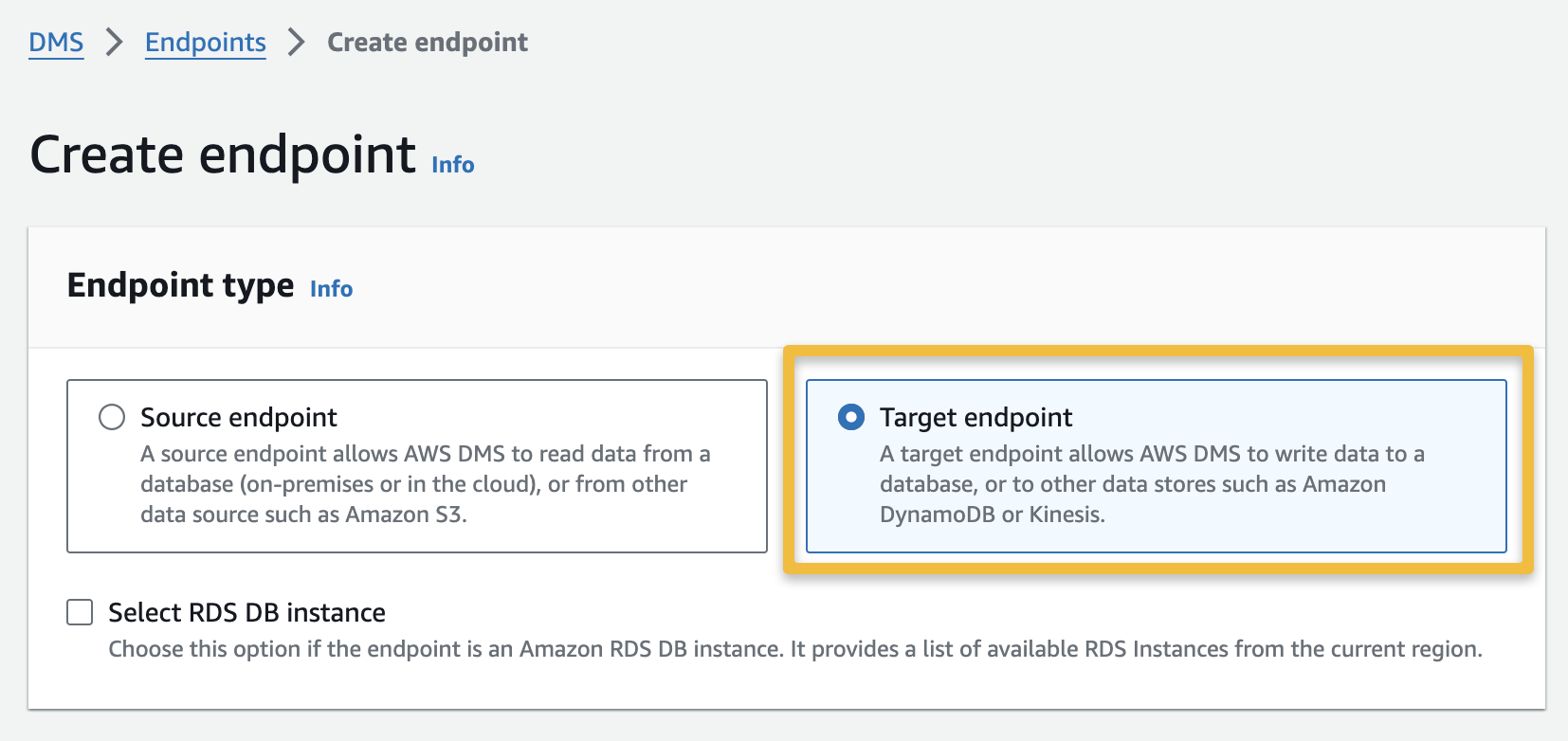 AWS RDS Cross Account data Migration Using AWS DMS