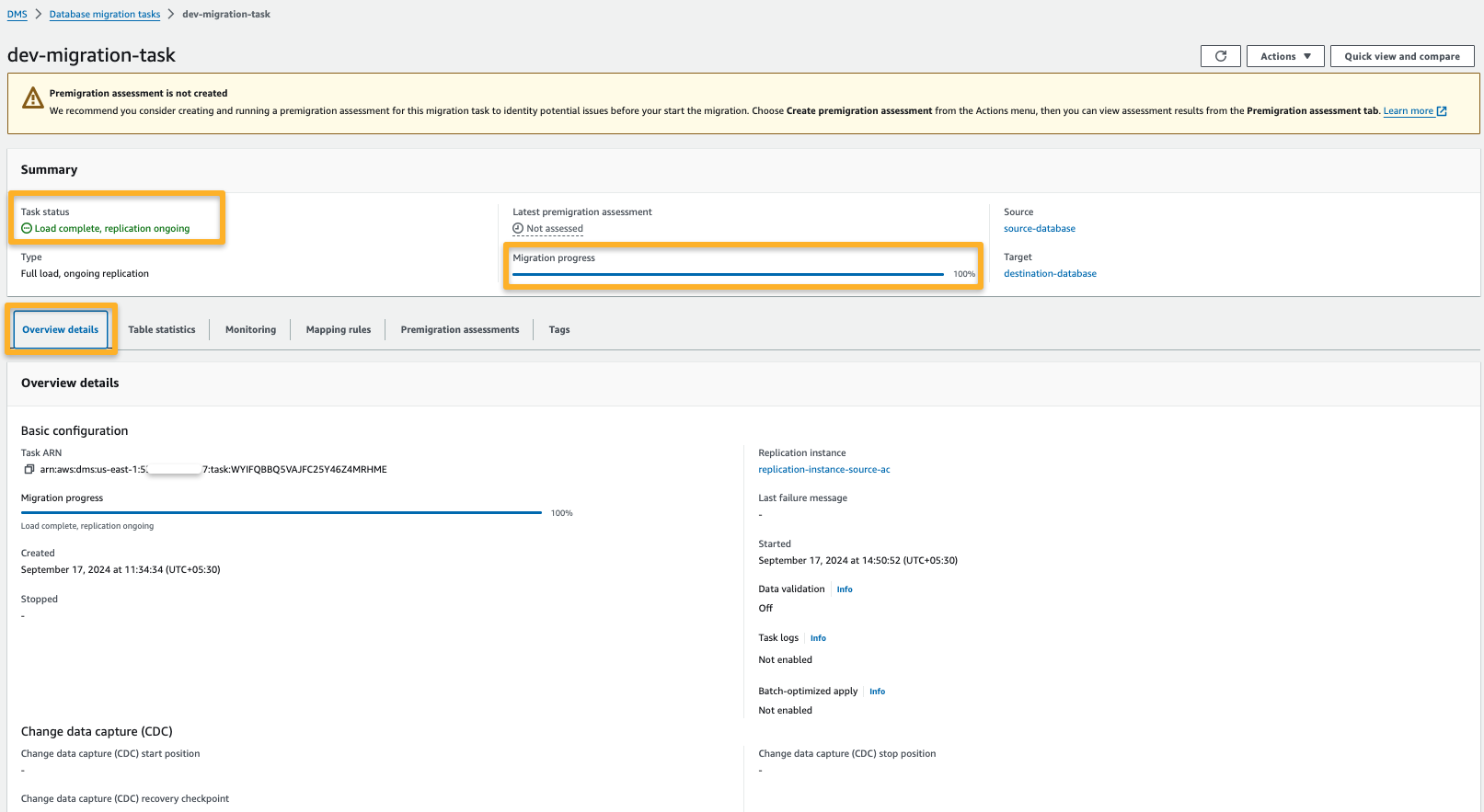 AWS RDS Cross Account data Migration Using AWS DMS