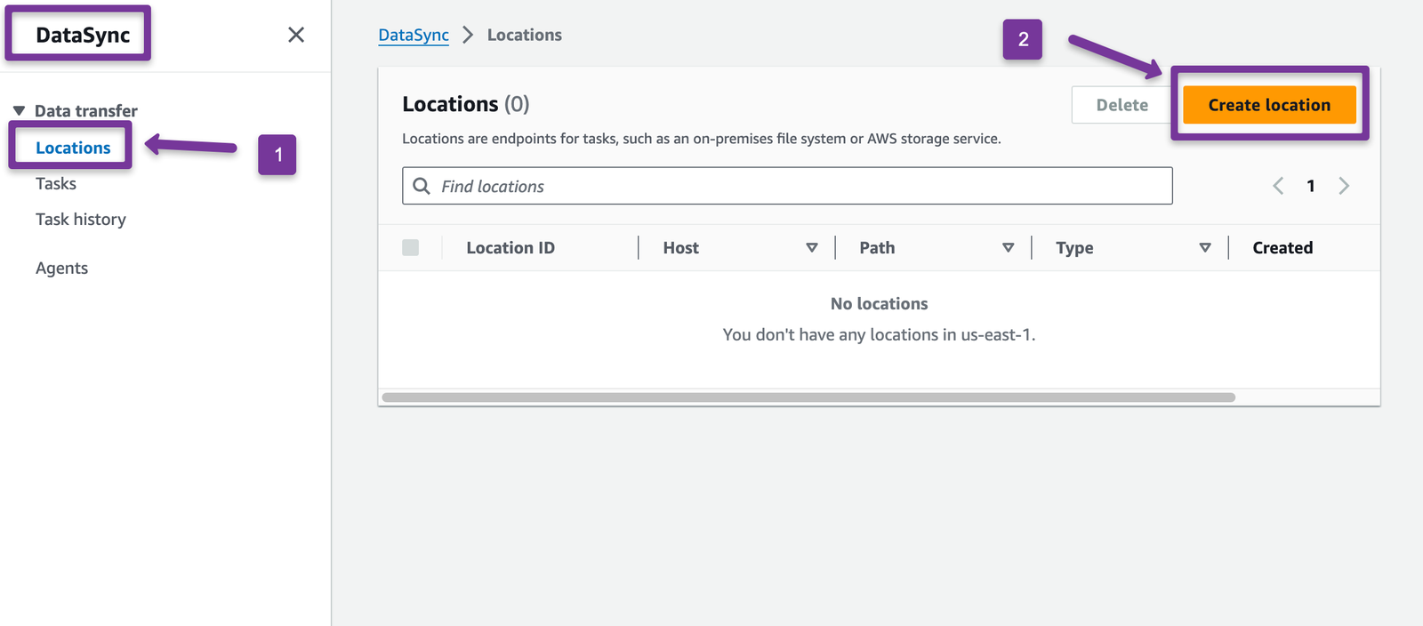 Transfer Efs Data Between Aws Accounts Using Aws Datasync