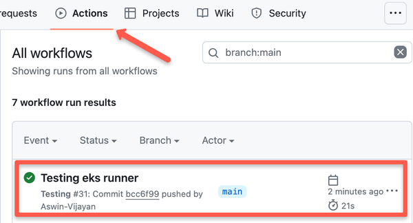 How to Setup GitHub Actions Runner on AWS EKS Cluster (Self Hosted)