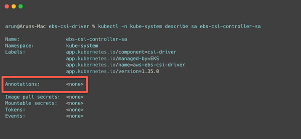How to Provision Persistent Volume on EKS Cluster using EBS CSI Driver