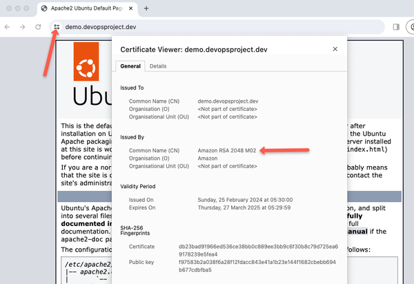 Setup SSL/TLS With AWS Certificate Manager