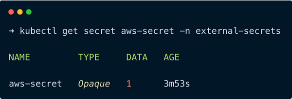External Secrets Operator Setup for EKS using Secrets Manager