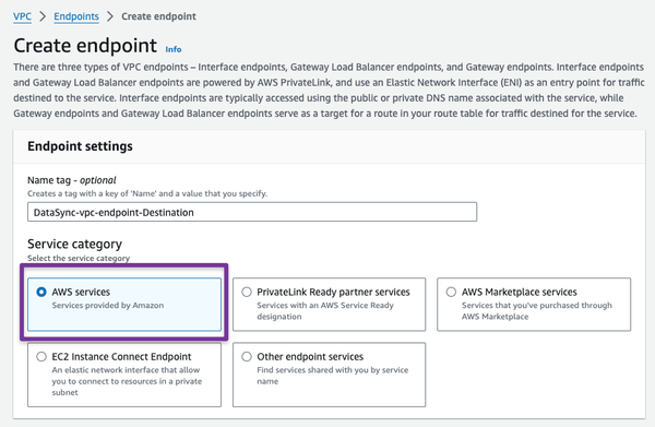 Transfer EFS data between AWS Accounts Using AWS DataSync