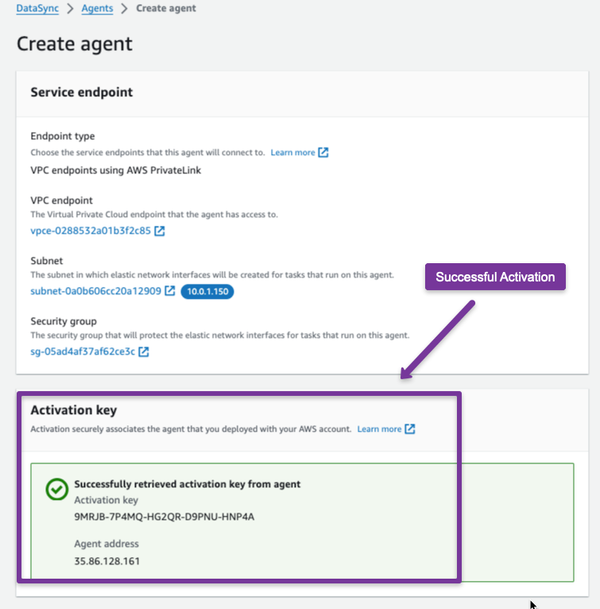 Transfer EFS data between AWS Accounts Using AWS DataSync
