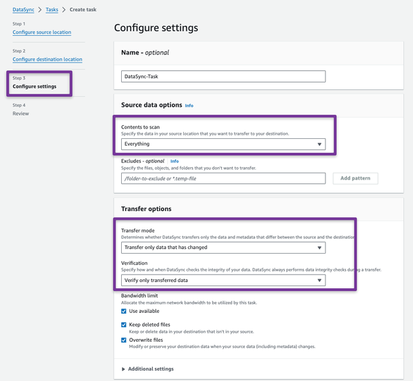 Transfer Efs Data Between Aws Accounts Using Aws Datasync