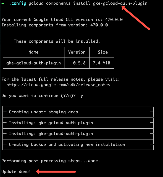 Solved Gke Gcloud Auth Plugin Was Not Found Or Is Not Executable