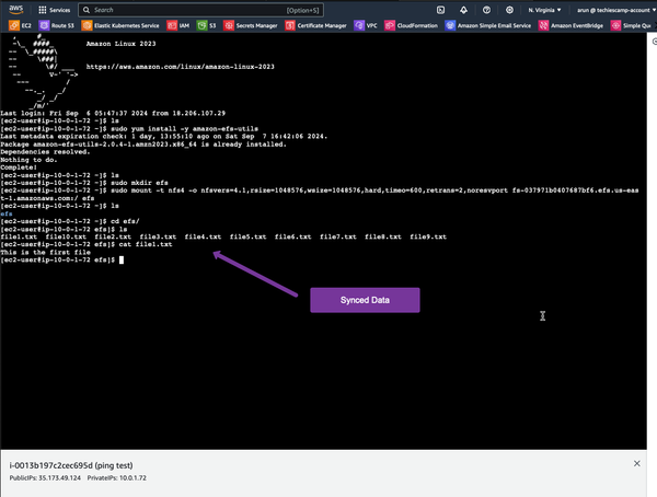 Transfer EFS data between AWS Accounts Using AWS DataSync Transfer EFS data between AWS Accounts Using AWS DataSync