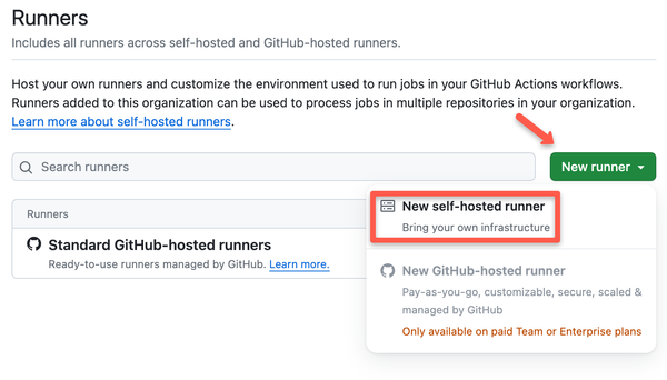 Setup GitHub Actions Self-Hosted Runner On VMs & Containers