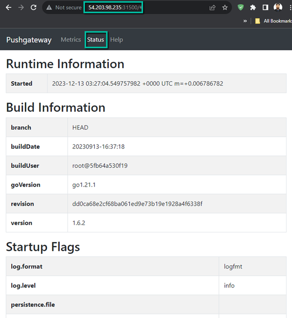 How To Setup Prometheus Pushgateway On Kubernetes