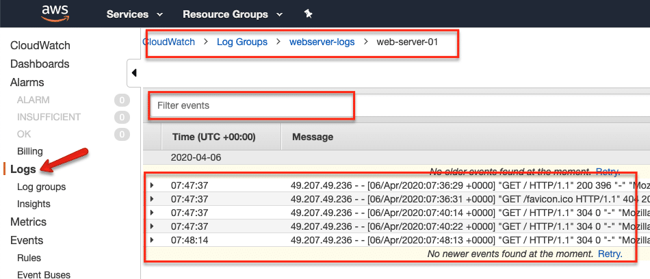 How To Push ec2 Logs to Cloudwatch [Logs And Metrics]