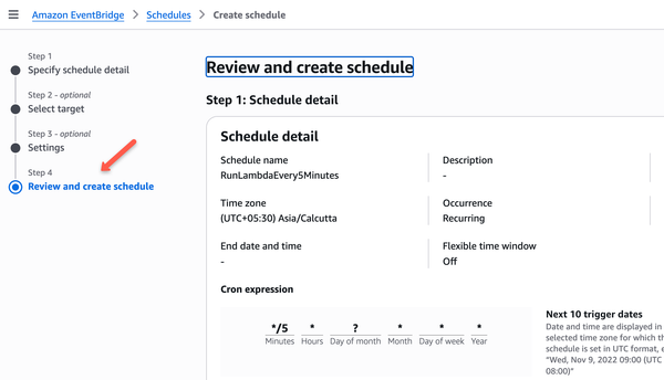 How to Trigger an AWS Lambda Function using an Event Bridge Rule?